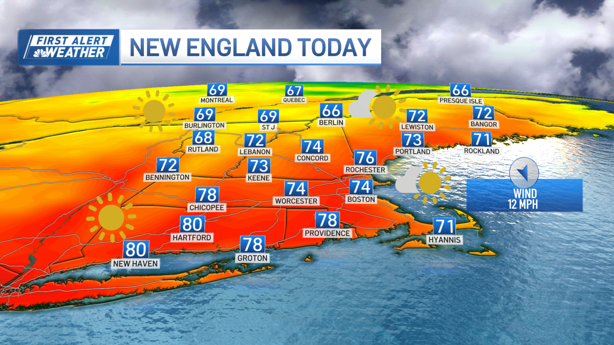 Boston, MA: Weather forecast, live radar – NBC Boston