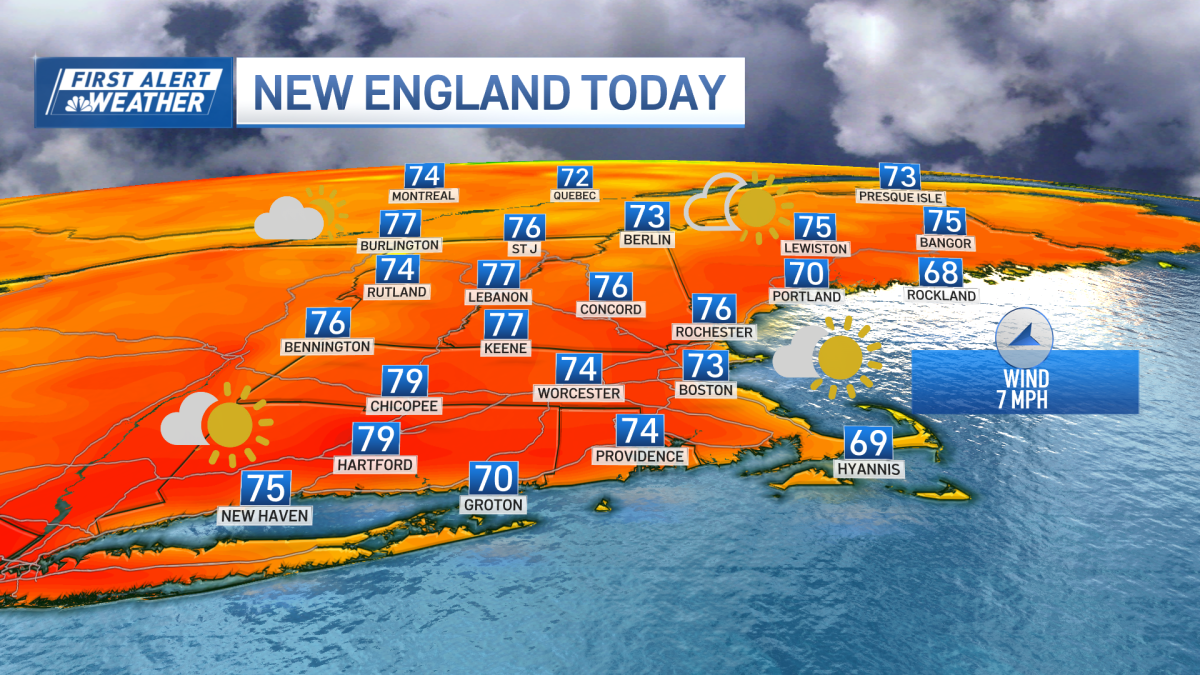 Boston, MA: Weather forecast, live radar extreme heat first alert – NBC ...