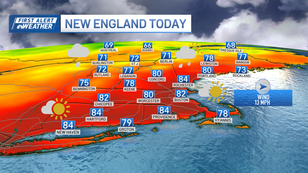 Boston weather: Sunny and warm, but here’s when that’ll change – NBC Boston