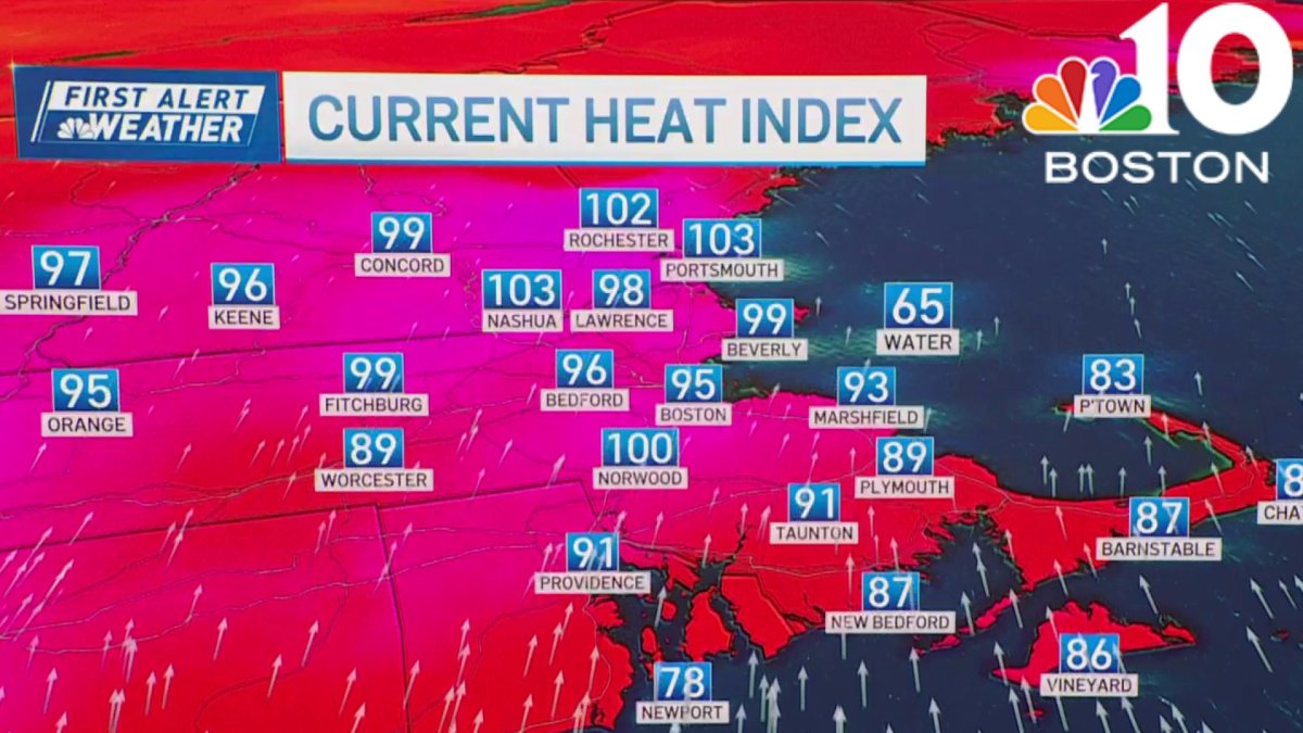 When will Boston’s streaming hot weather break? – NBC Boston
