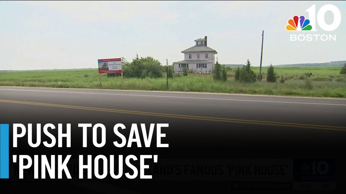 New push to save iconic ‘pink house’ – NBC Boston