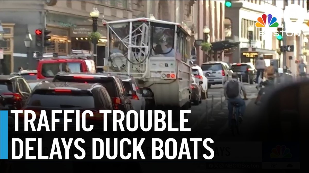 Traffic trouble leading to duck boat delays – NBC Boston