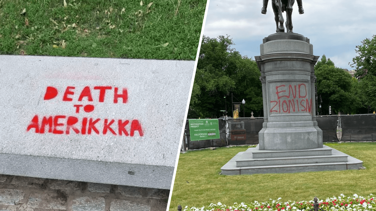 Boston Common, Public Garden vandalism under investigation – NBC Boston