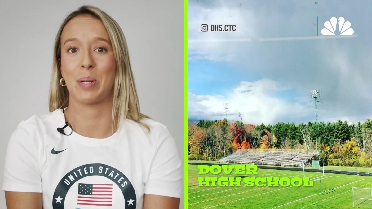 Jessica Parratto, Olympic diver, gives a tour of Dover, NH – NBC Boston