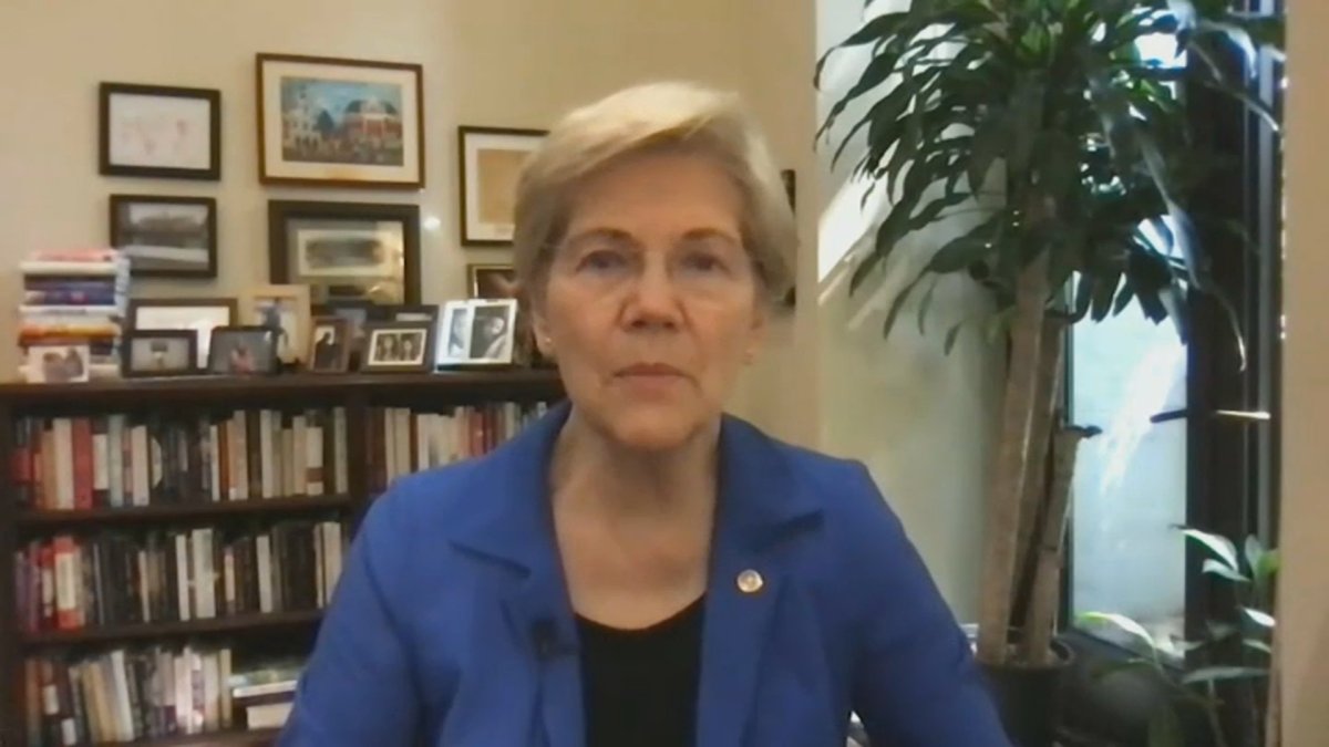 Sen. Elizabeth Warren on Steward Health Care, the Mass. migrant crisis ...