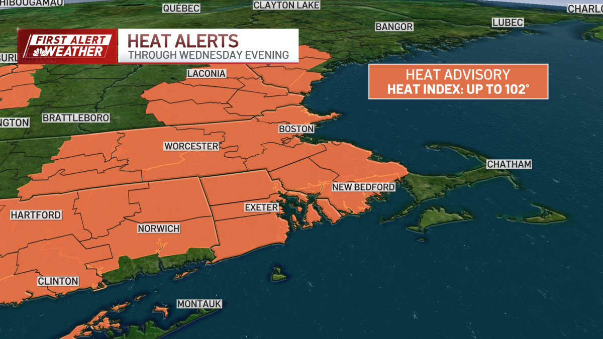Boston heat emergency: Extreme heat, humidity continues through midweek ...