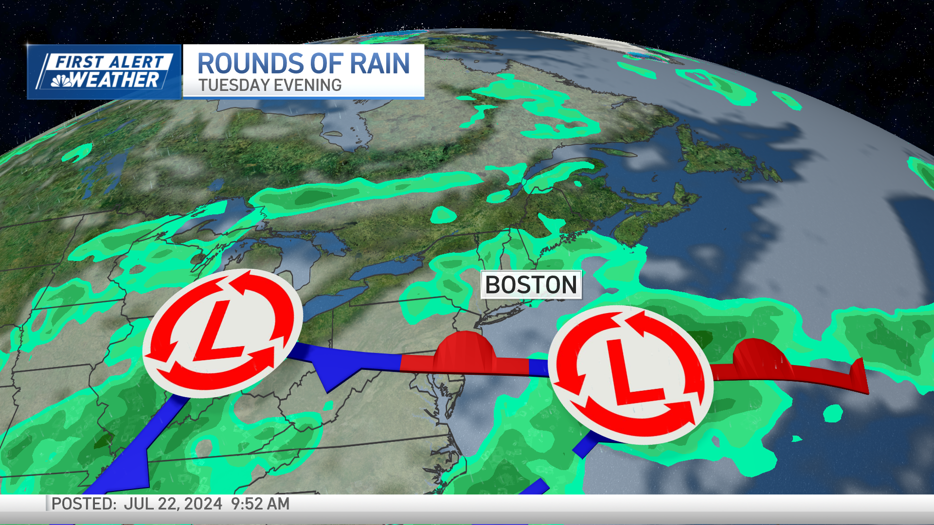 Boston weather: Humidity and rain return – NBC Boston