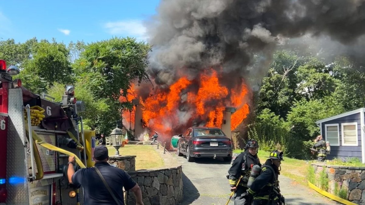 Gloucester MA explosion, fire injures 1, destroys garage – NBC Boston