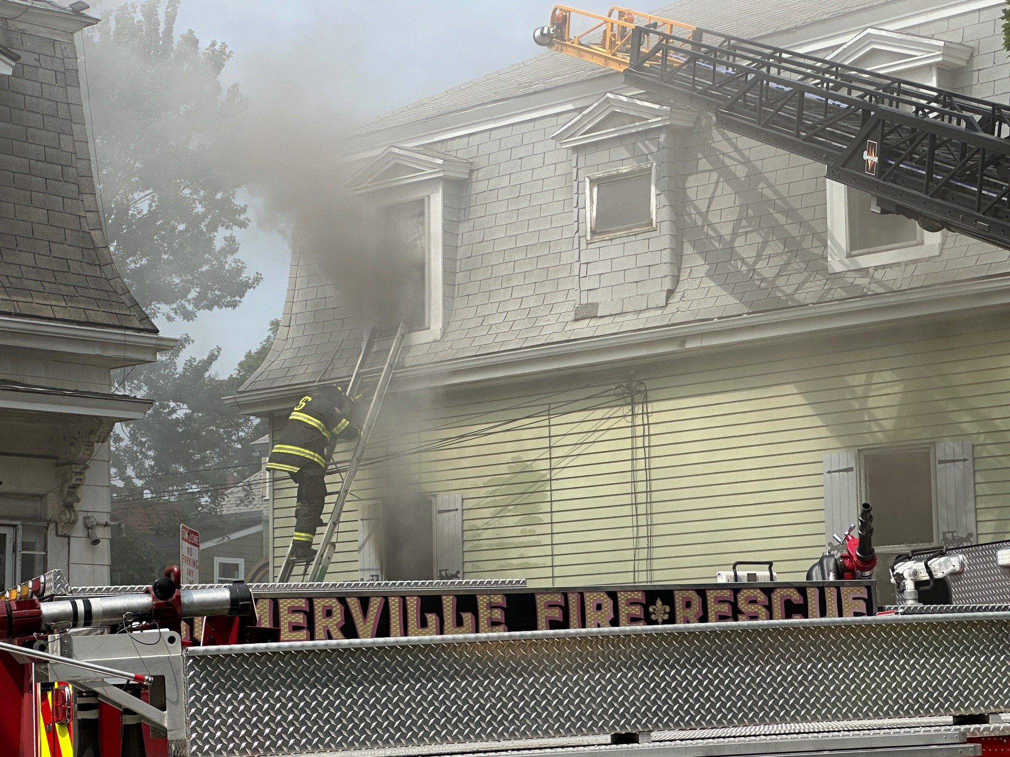Somerville, MA house fire on Medford St. Wed. – NBC Boston