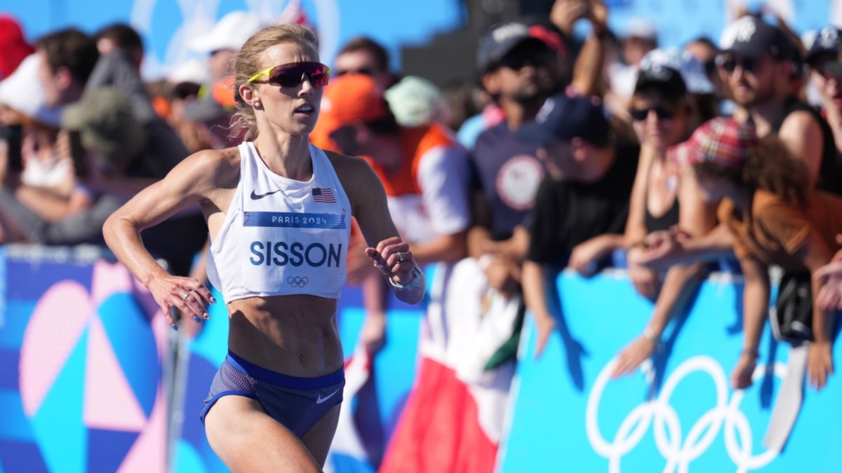 HIGHLIGHT: Emily Sisson runs to solid finish in Paris Olympic marathon ...