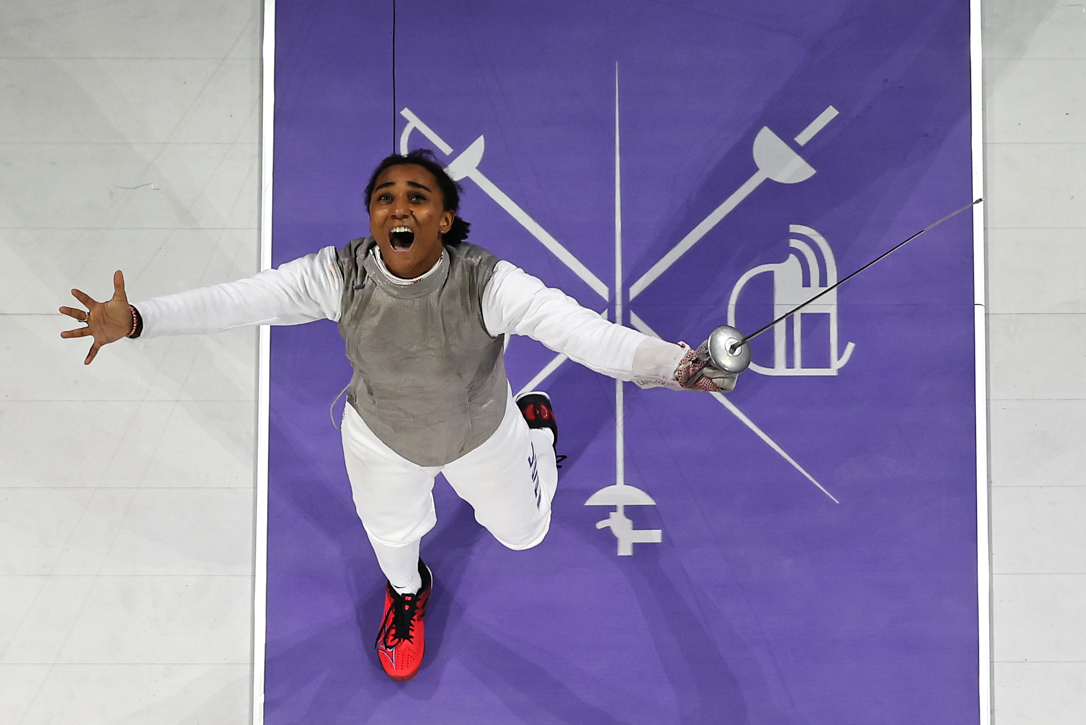 Fencing: There were some tense moments as 21-year-old Scruggs, who is ...