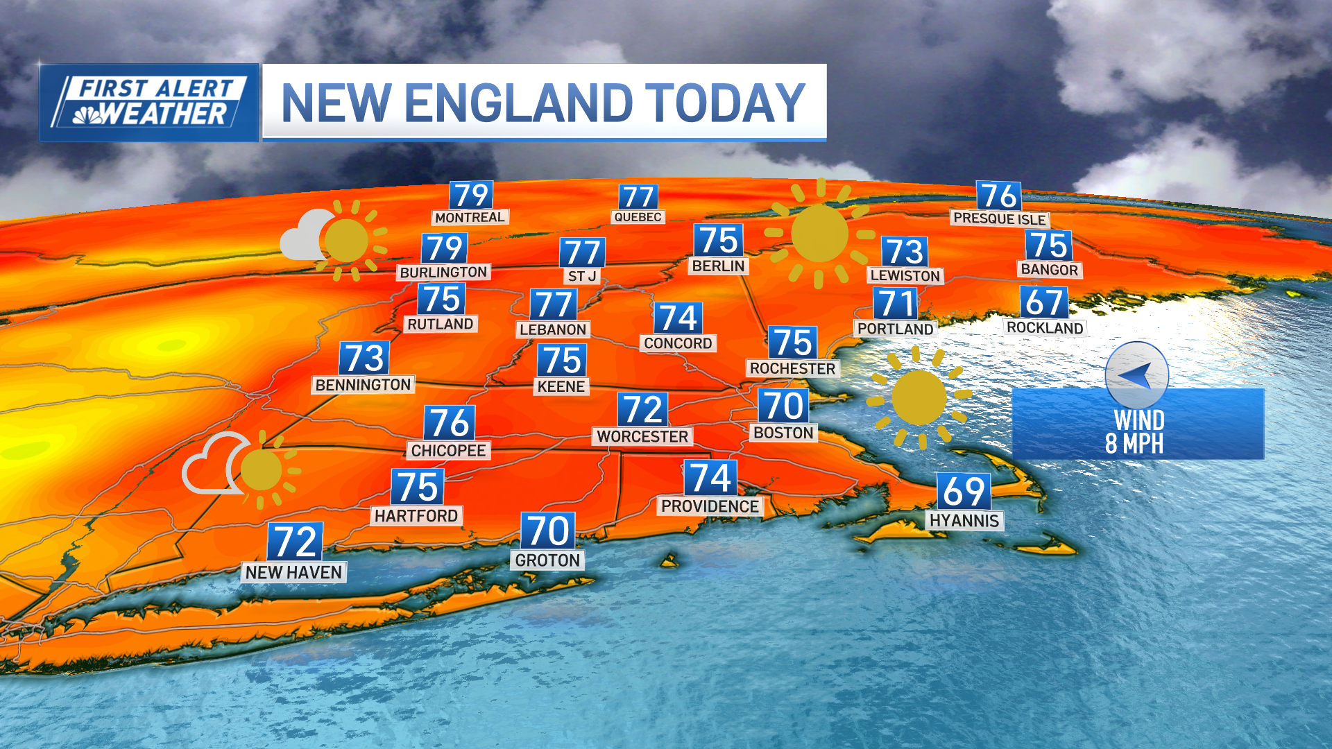 Boston weather 2024 Labor Day weekend – NBC Boston