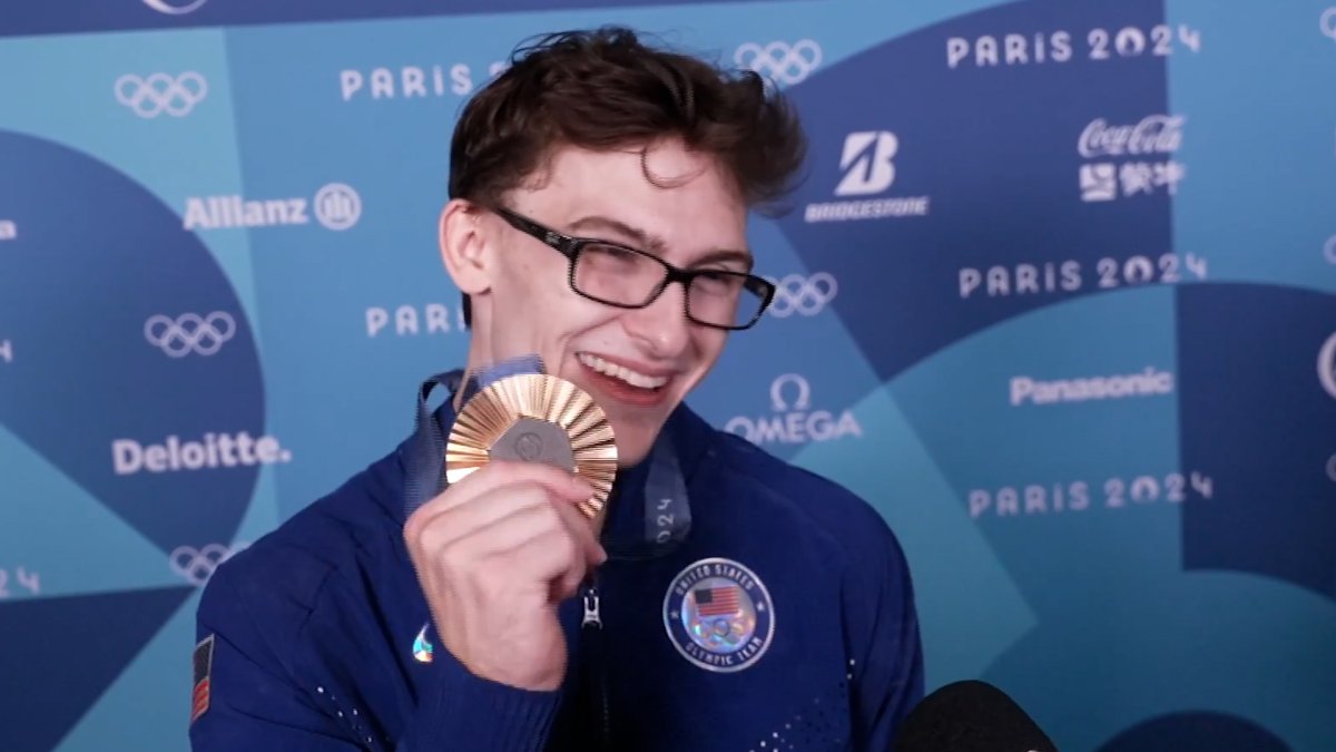 Stephen Nedoroscik on becoming viral: ‘It is all just so surreal’ – NBC ...