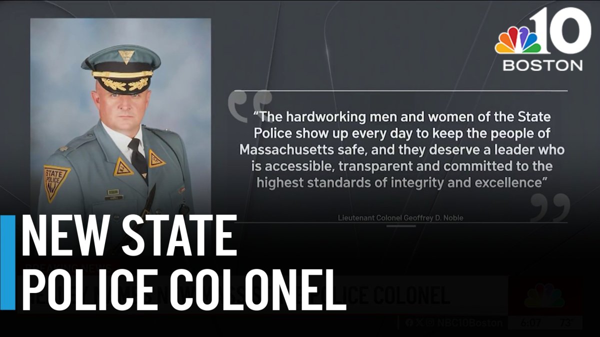 Healey names new Mass. State Police colonel – NBC Boston