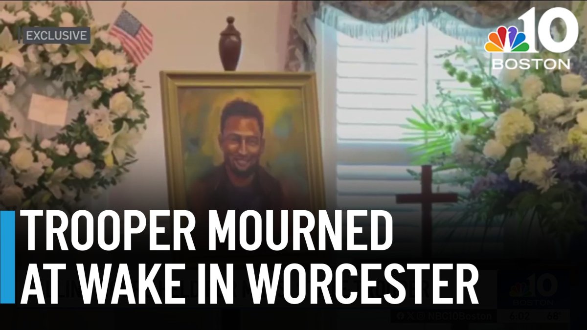 Trooper Enrique Delgado-Garcia mourned at wake in Worcester – NBC Boston