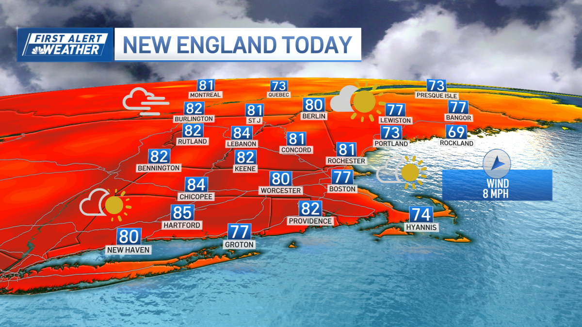 Boston weather: Streak of dry days in New England continues – NBC Boston