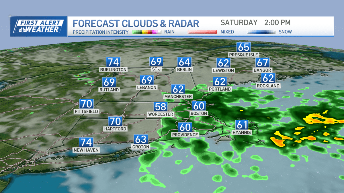 Boston weather, New England forecast – NBC Boston