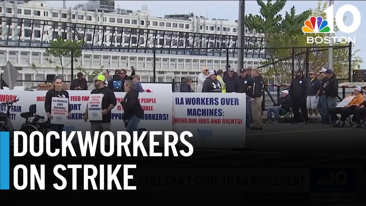 Dockworker strike continues to impact ports – NBC Boston