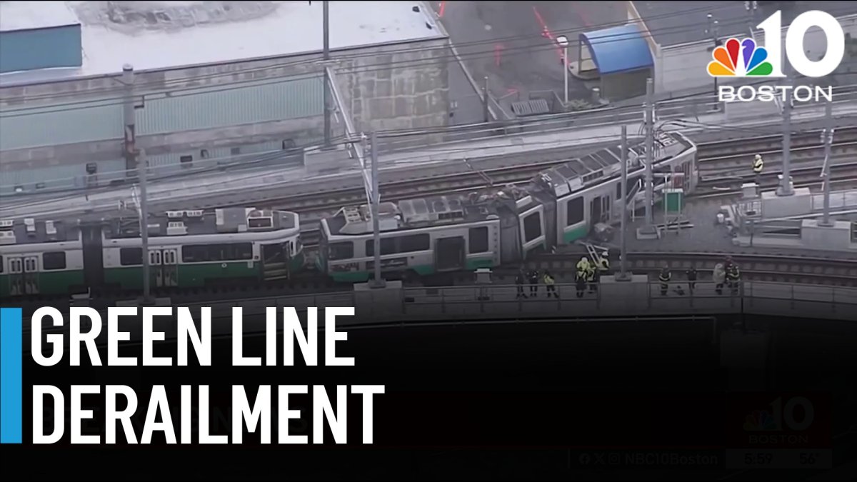 Green Line train was going 3 times speed limit before derailing, report ...