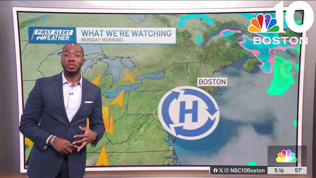 Forecast: Light rain, cooler temps on Thursday – NBC Boston