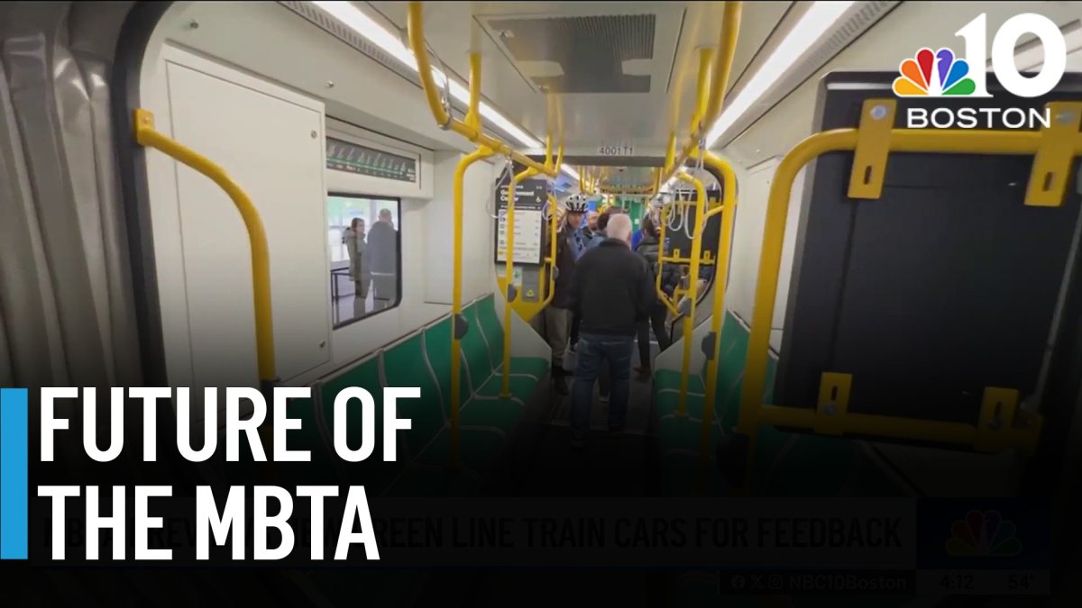 Riders test next generation of MBTA Green Line cars – NBC Boston