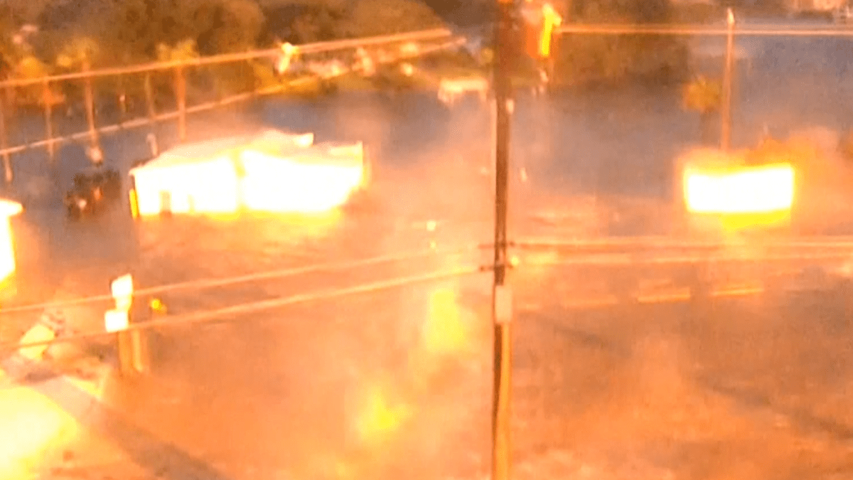 WATCH: Hurricane Milton makes its way through Florida – NBC Boston