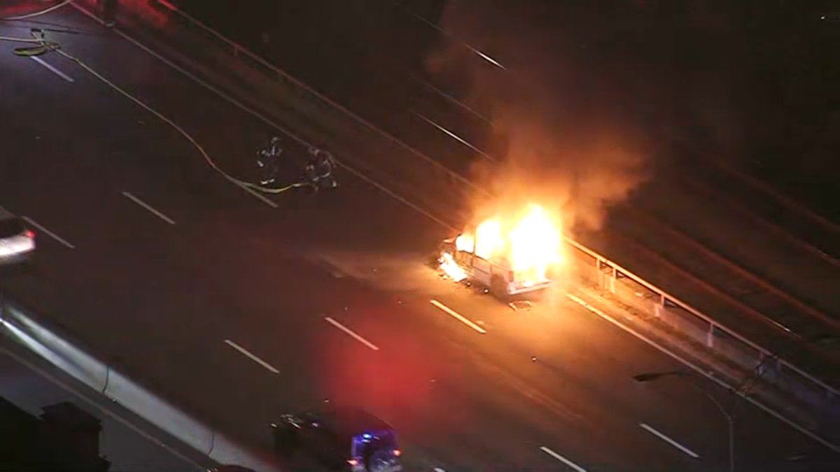 Boston car fire on I-90: Mass. Pike bad traffic Tuesday – NBC Boston