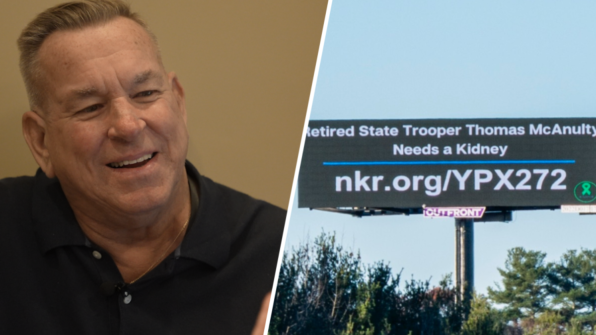 Retired Mass. state trooper needs kidney transplant – NBC Boston