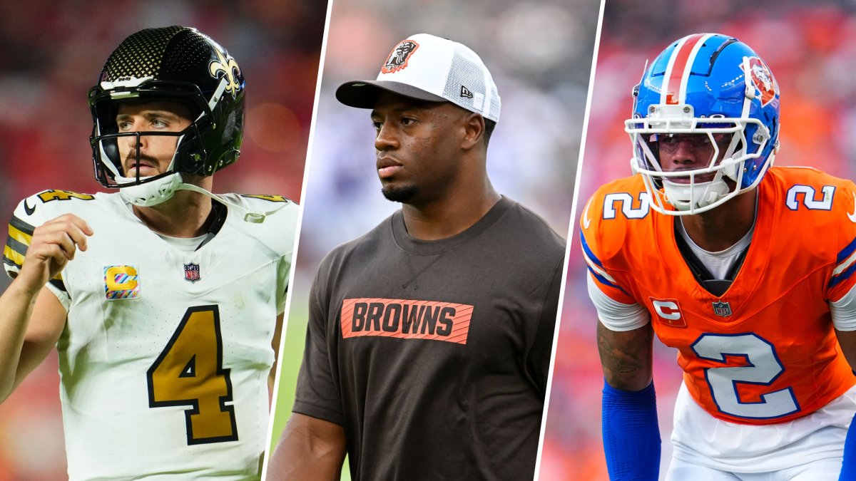 NFL injury news: Week 7 updates on Derek Carr, Nick Chubb – NBC Boston