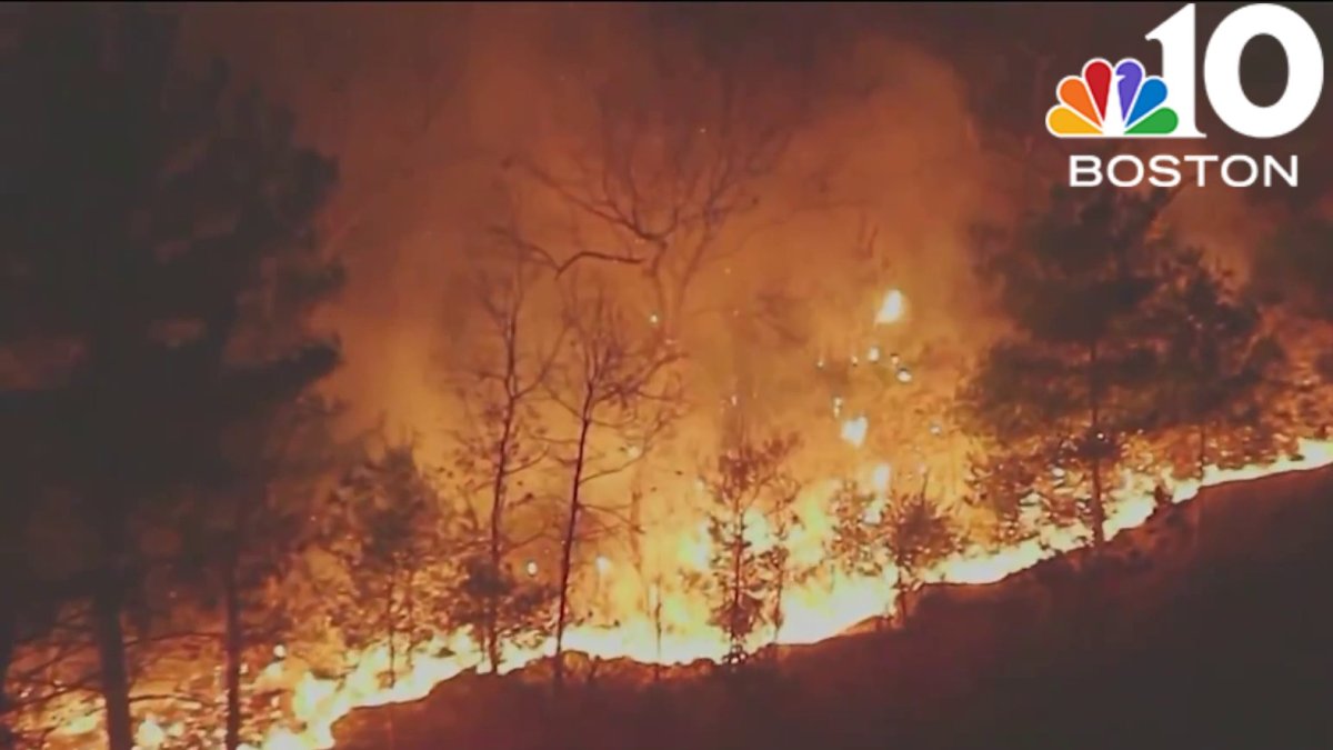 Brush fire battle continues across Massachusetts – NBC Boston