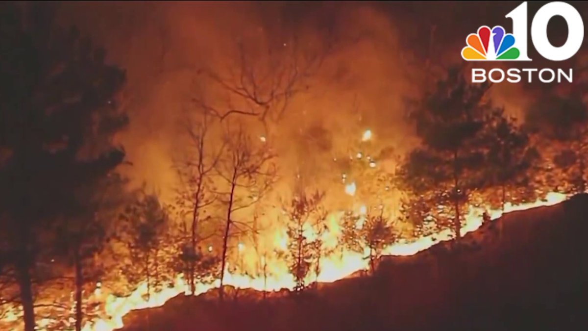 Is the rain enough to stop Massachusetts’ big brush fires? – NBC Boston