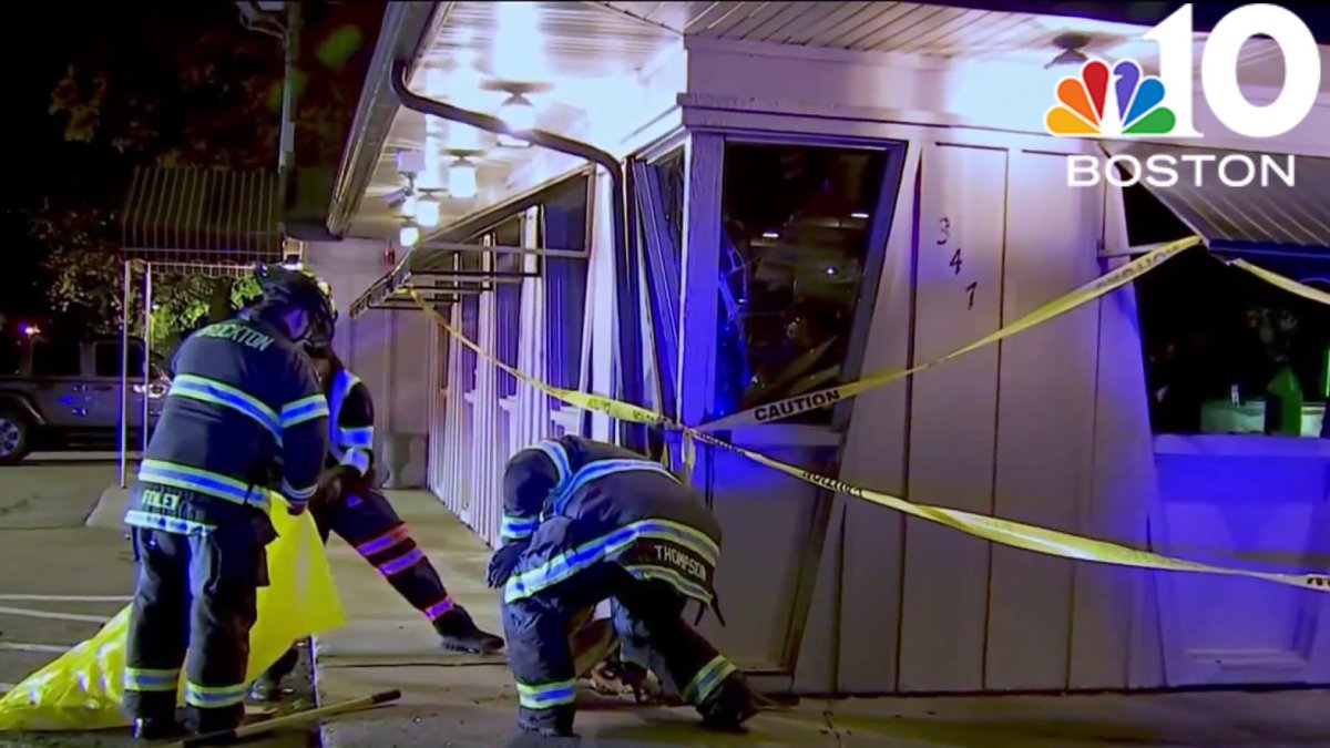 SUV slams into Mickey Malone’s Tavern in Brockton – NBC Boston