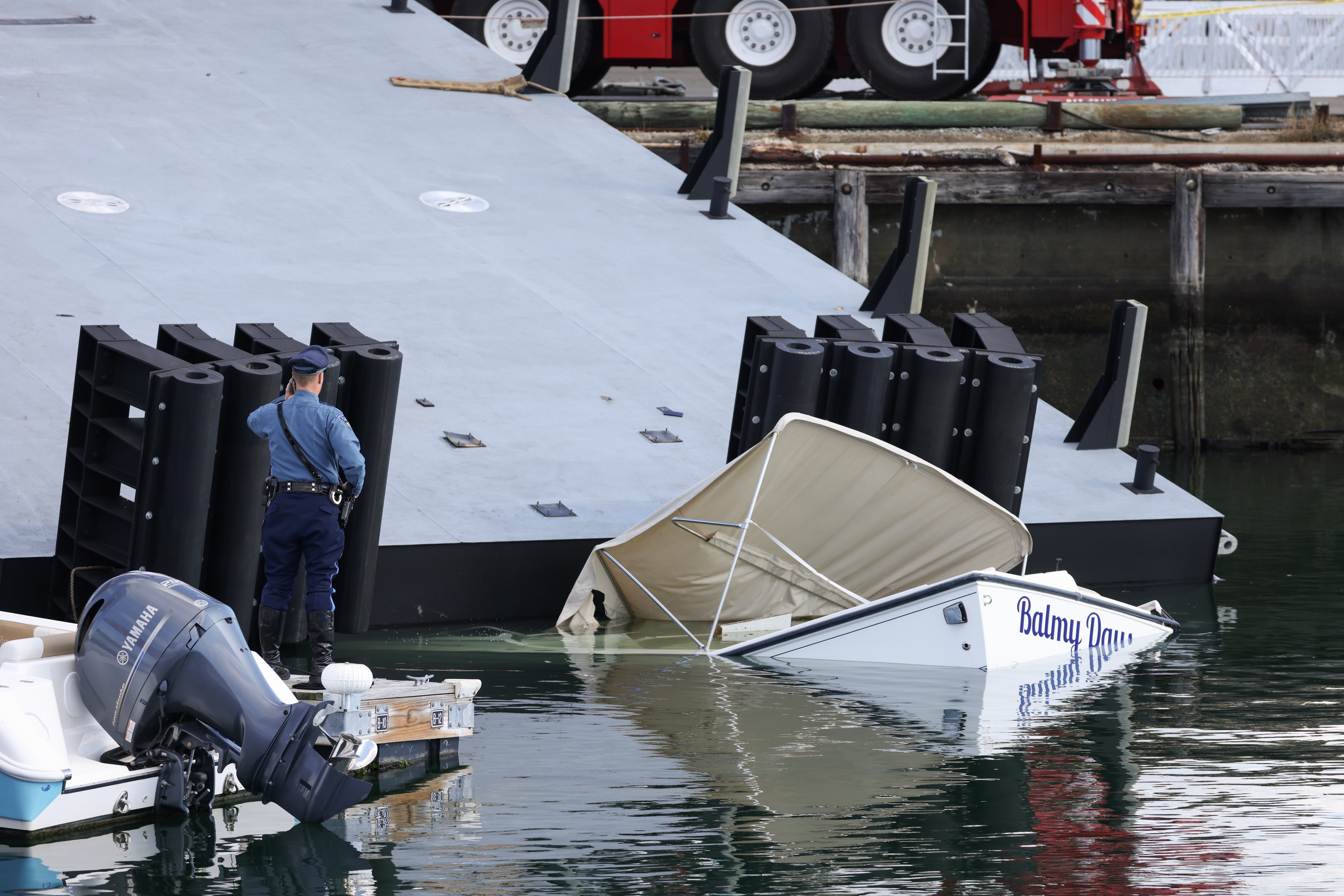 Boat damaged in East Boston crane accident – NBC Boston