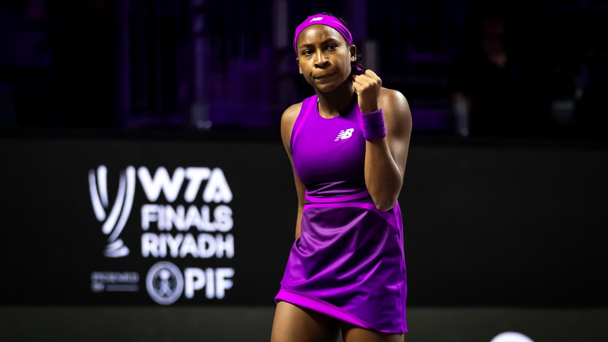 Coco Gauff advances to 2024 WTA Finals championship match – NBC Boston