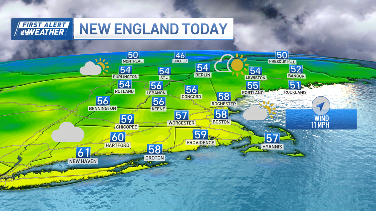 Cold front as dry conditions continue – NBC Boston