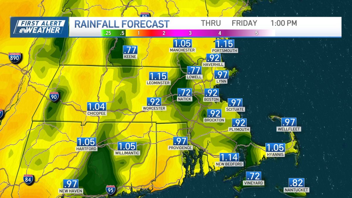 Boston weather, New England forecast – NBC Boston