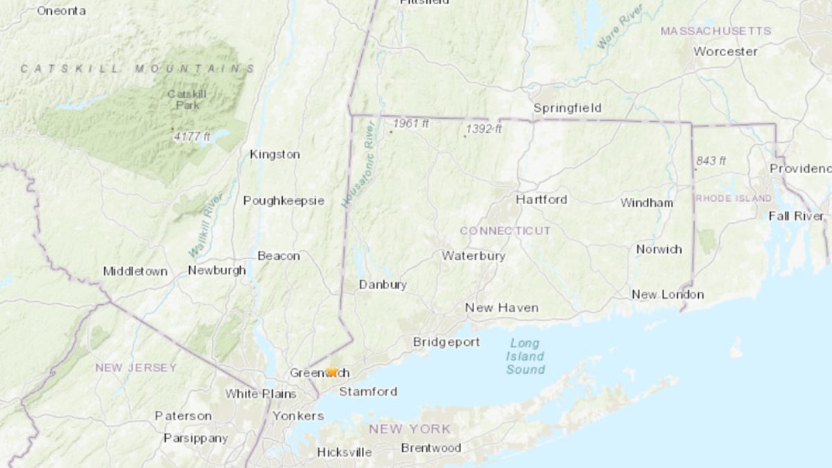 1.3 magnitude earthquake reported in Stamford, Conn. – NBC Boston