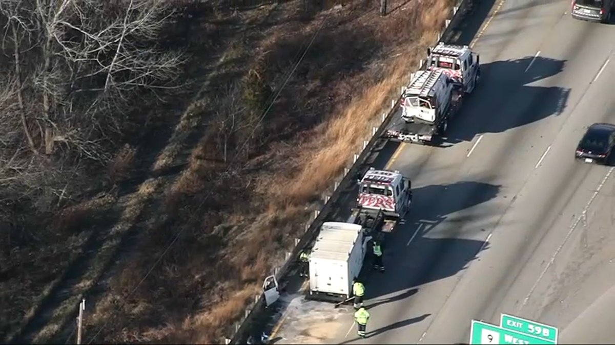 Westborough MA crash on I-495 with injuries causing delays – NBC Boston