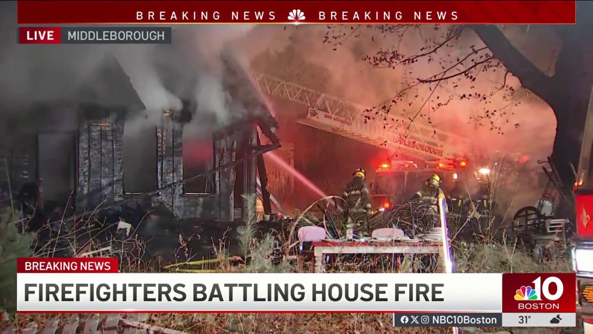 Fire burns through home in Middleborough – NBC Boston
