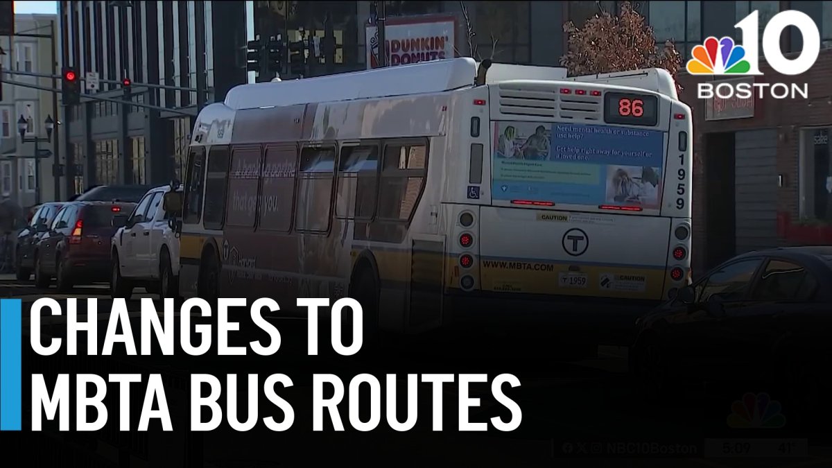 Changes coming to MBTA bus routes – NBC Boston