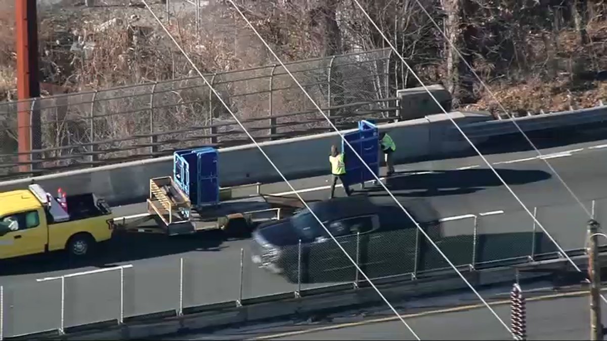 Mass. traffic: Amazon carts found on Route 1 in Revere – NBC Boston