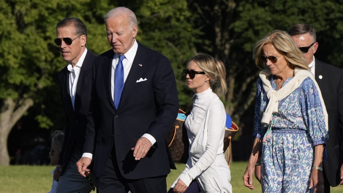 President Biden pardons his son Hunter Biden – NBC Boston