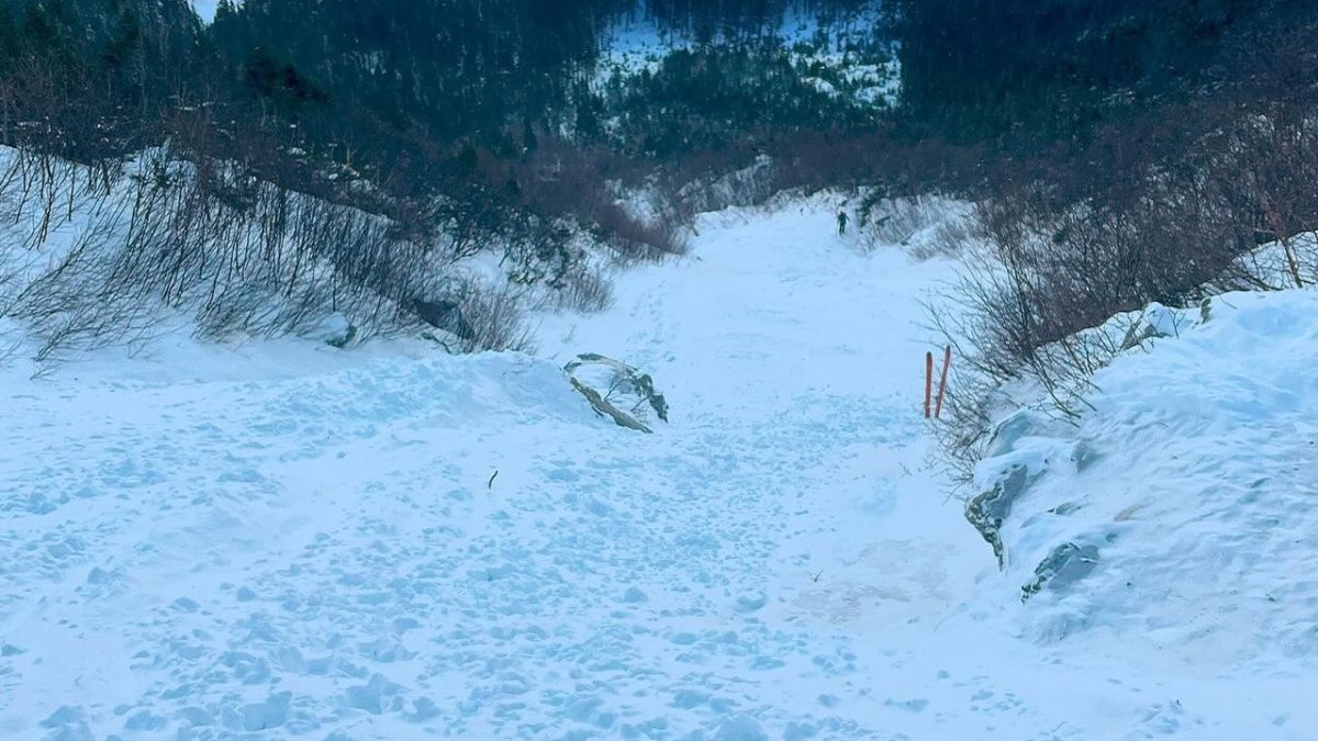Large avalanche in Mt. Washington on Tuesday – NBC Boston