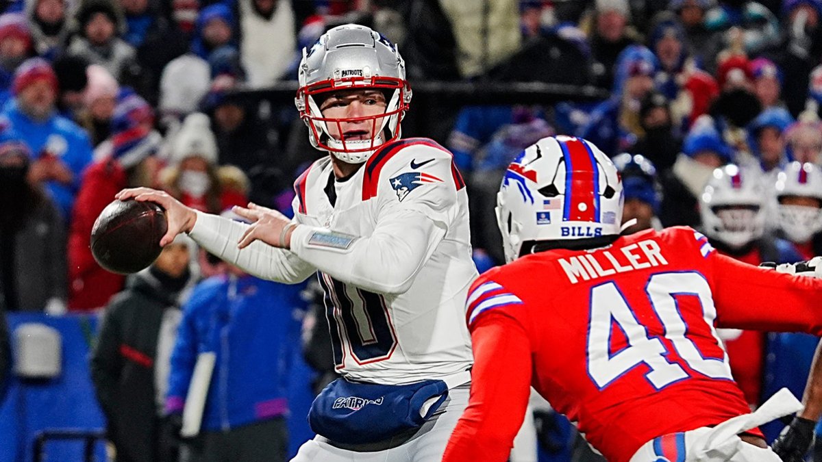 How Drake Maye showed leadership in his comments after Patriots-Bills ...