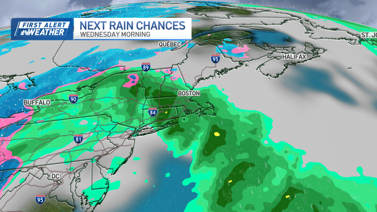 Boston ice forecast: when will it rain this weekend? Track radar – NBC ...