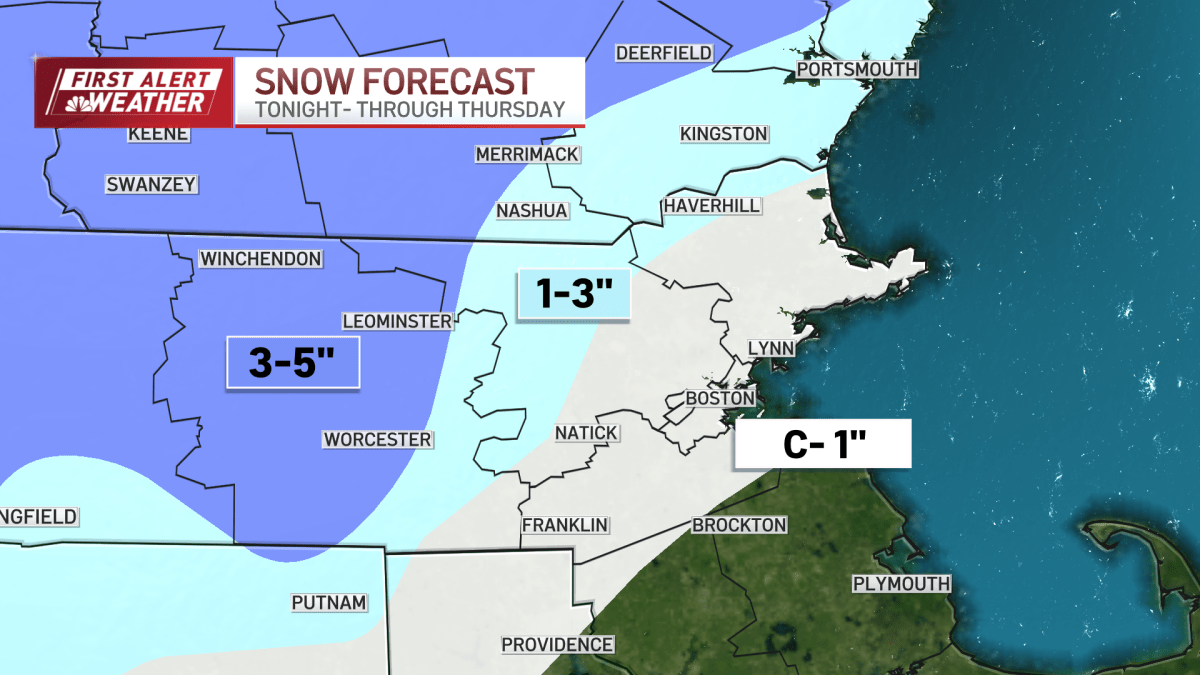 How much will it snow in Mass., NH? Snowfall totals, live radar – NBC ...