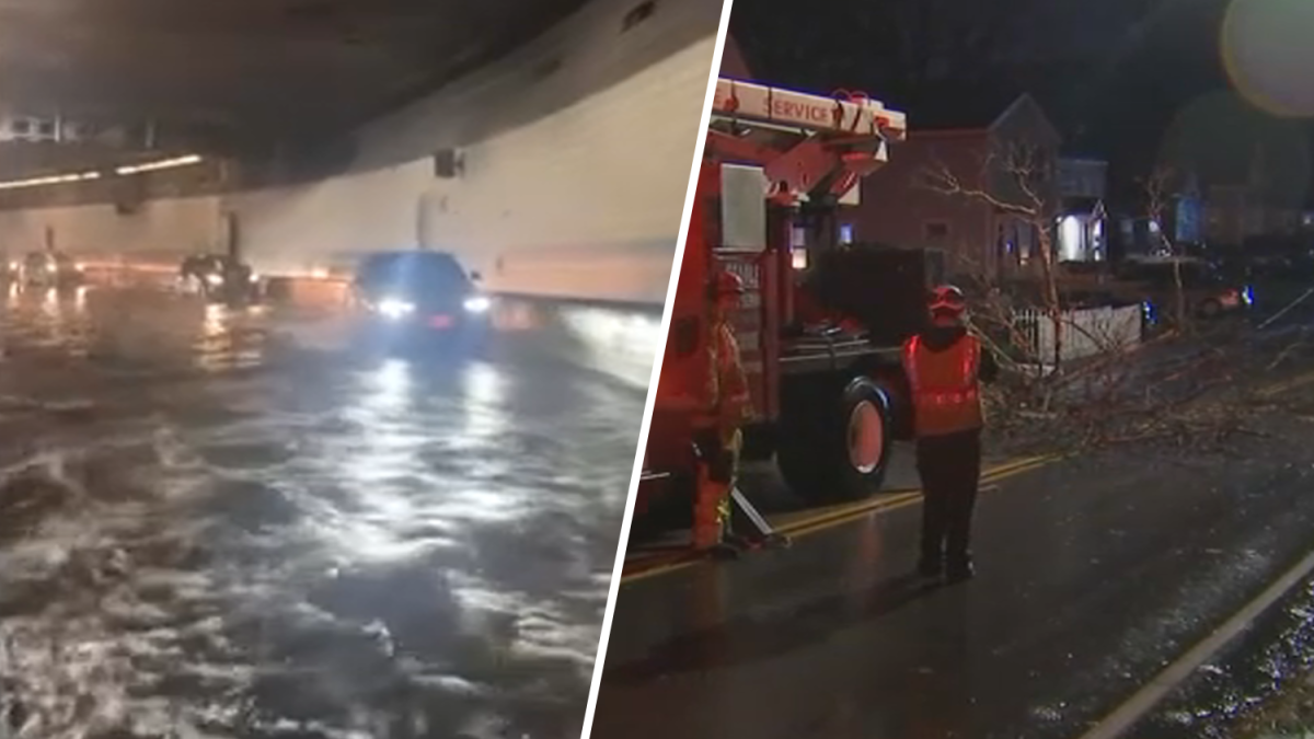 Boston tunnel flooding, power outages in Mass. due to storm – NBC Boston