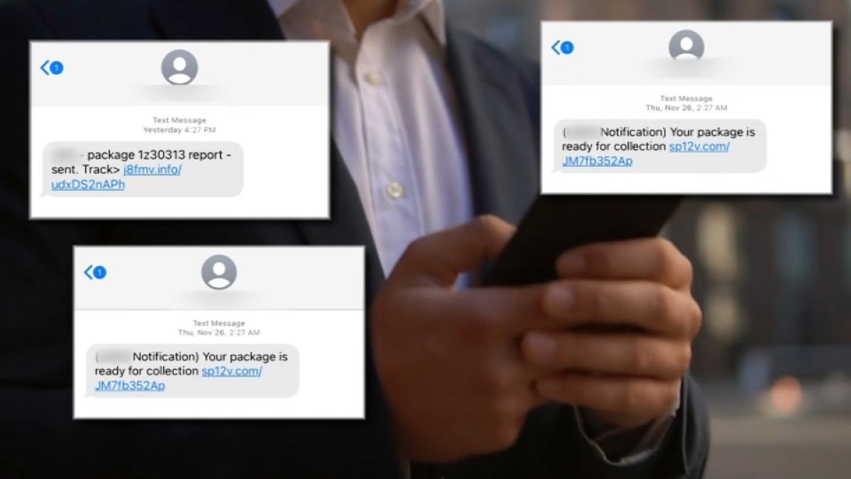 Package delivery scam text messages, email: Tips to stay safe – NBC Boston