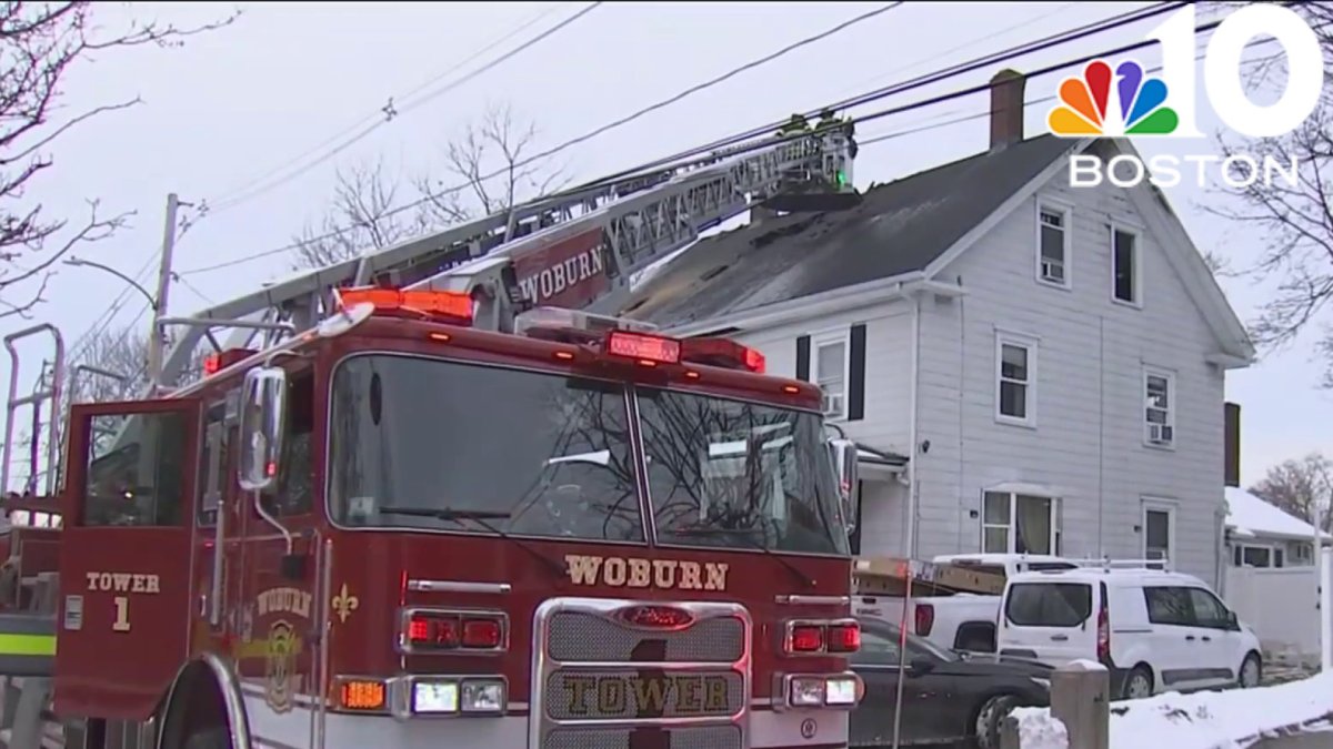 Crews fight house fire in Woburn – NBC Boston