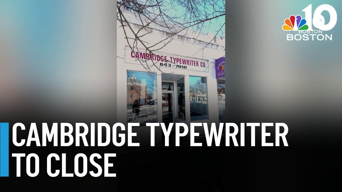 Greater Boston’s last typewriter shop set to close – NBC Boston